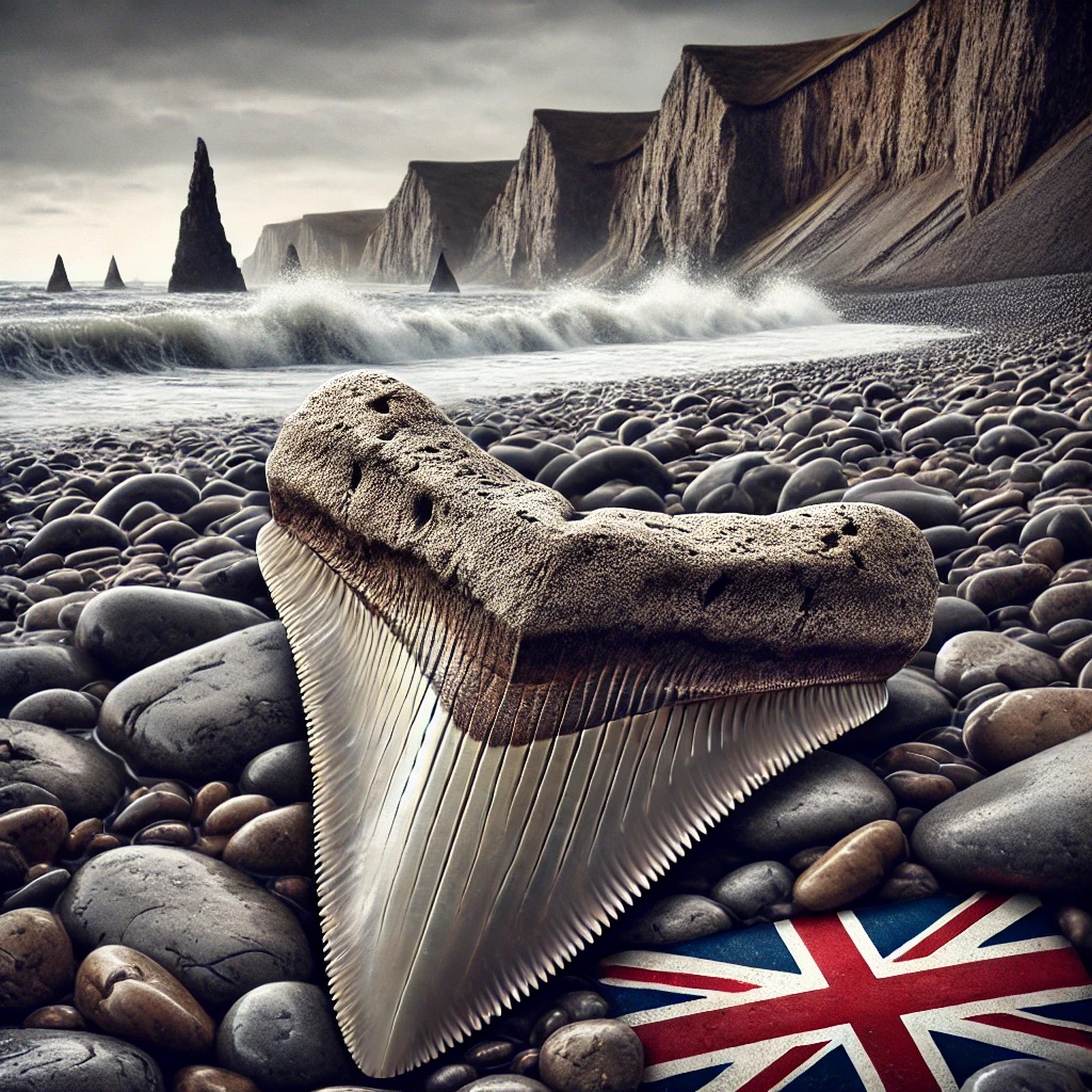 Fossils - (Jurassic Shark) - UK Fossils